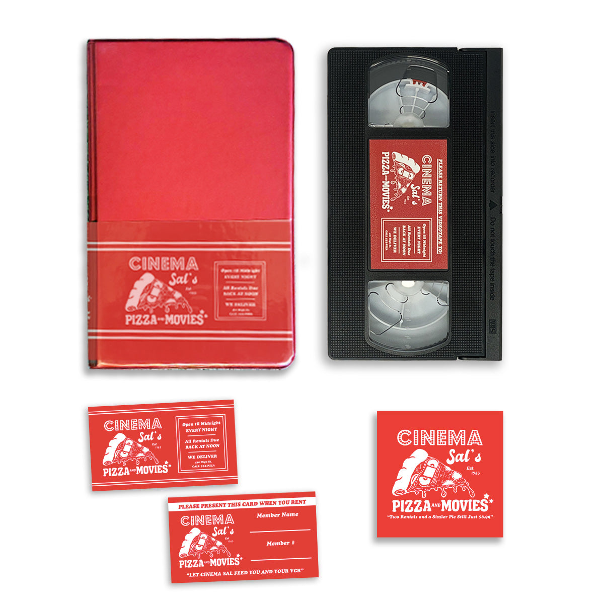 CINEMA SAL'S PIZZA AND MOVIES VHS + TEE BUNDLE – Lunchmeat