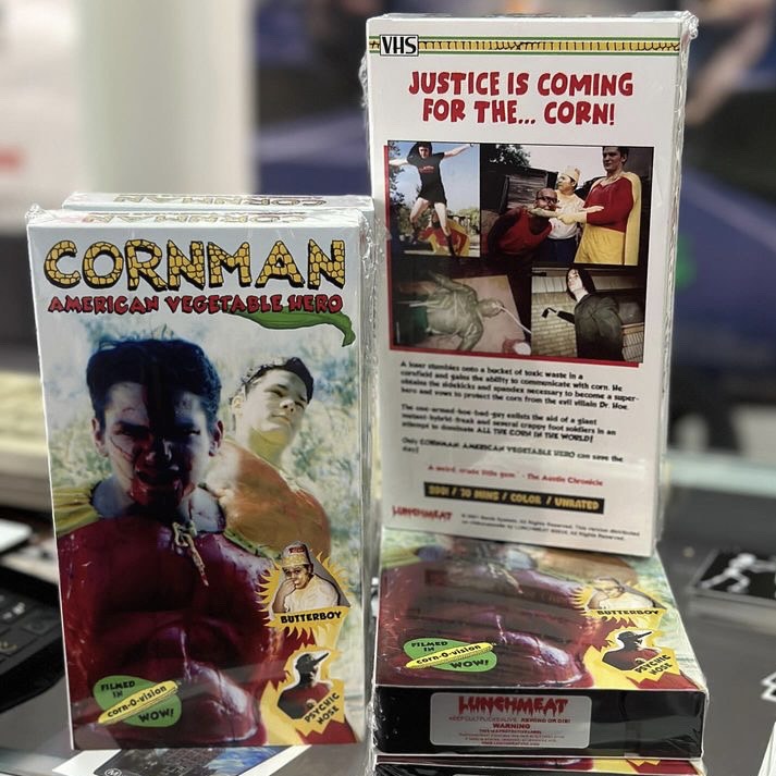 CORNMAN: AMERICAN VEGETABLE HERO VHS – Lunchmeat