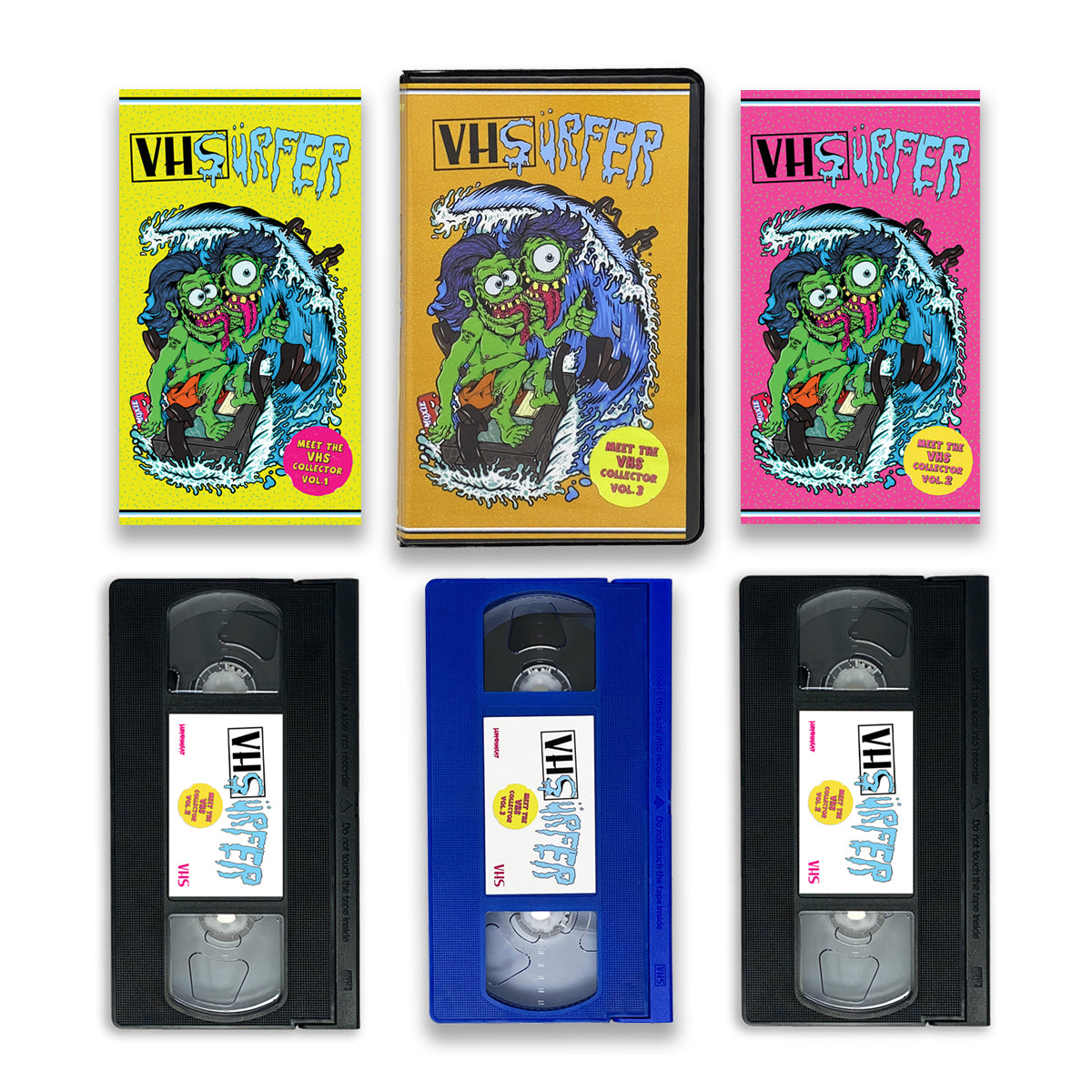 VHSURFER TRIPLE THREAT VHS BUNDLE – Lunchmeat