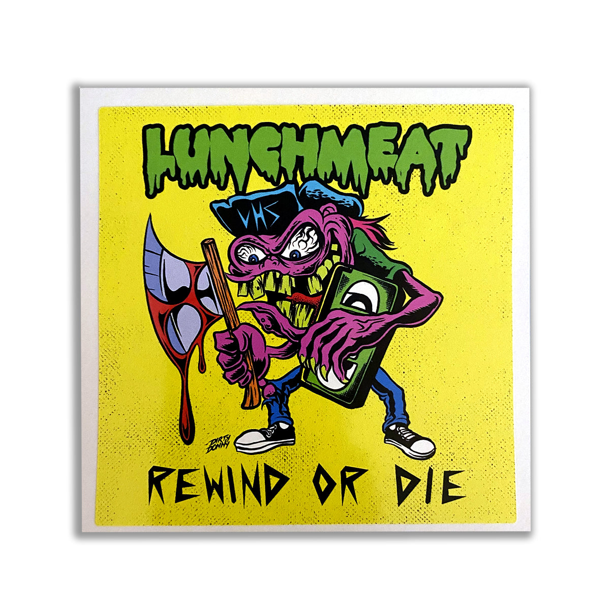 CHOP MONSTER Sticker – Lunchmeat