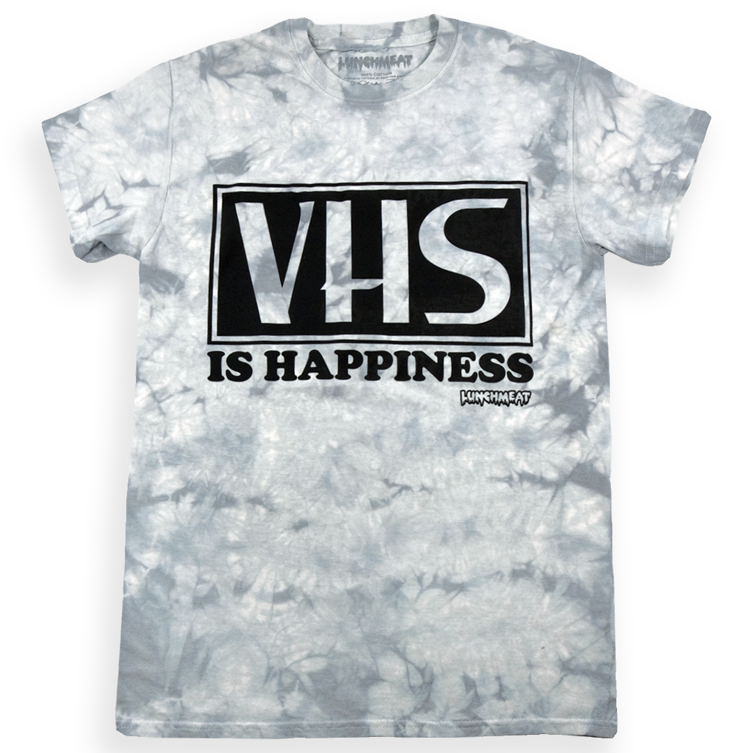 VHS is happiness - Silver Crystal Wash – Lunchmeat